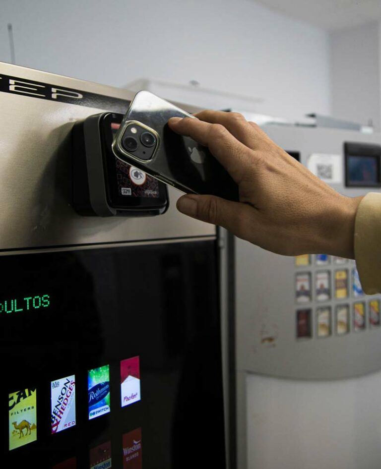 Telemetría para máquinas de tabaco y pago con tarjeta - SIGIMA